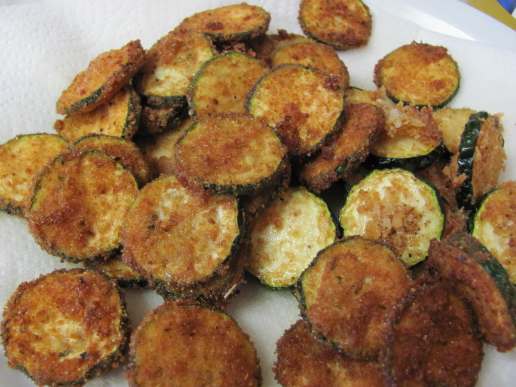 Fried Zucchini - Nerd Family