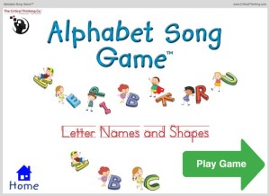 A Look at the Alphabet Song Game & a Critical Thinking Company Coupon ...