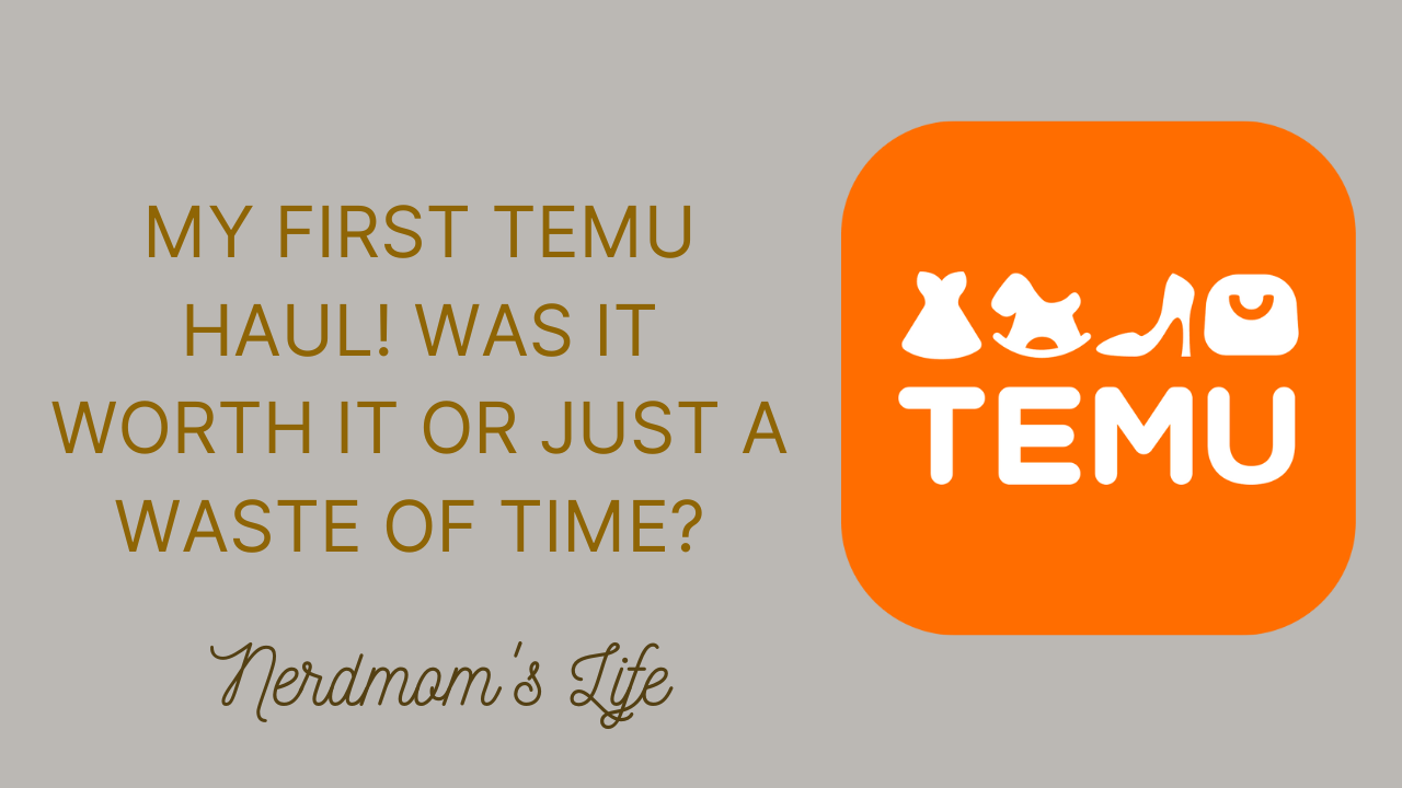 My First TEMU Haul! Was it Worth it or just a waste of time? - Nerd Family